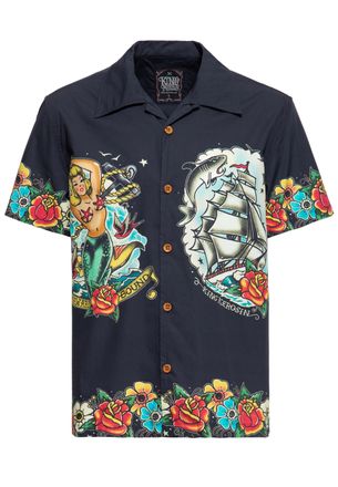 King Kerosin Herren Hawaii-Hemd Homeward Bound