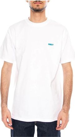 Obey Homme, Tops, Blanc, Taille: L Future Unwritten T-shirt