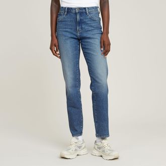 G-Star Viktoria High Straight Jeans - Mittelblau - Damen