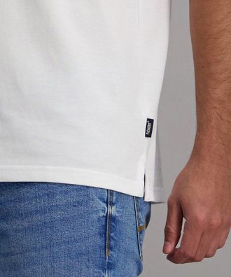 Pioneer Authentic Jeans Poloshirt mit Logo Schriftzug