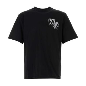 Amiri Baumwoll-T-Shirt - - Tops - Herren - Schwarzk - S