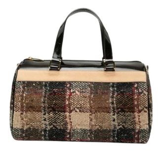 Burberry Sac Boston Pre-owned - Femme - Pre-owned - Brun - Taille: ONE Size