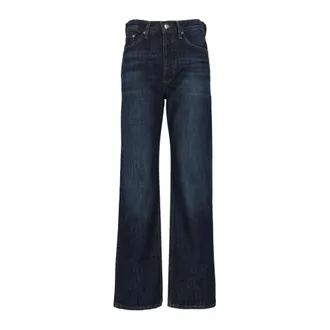 A Gold E Femme, Jeans, Bleu, Taille: W26 Jean Droit