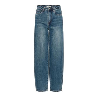 Gestuz Jean Coupe Large - Femme - Jeans - Bleu - Taille: W28