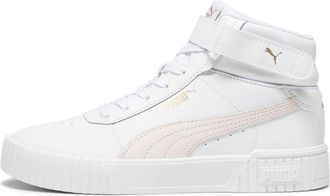 Puma Damen Carina 2.0 Mid Turnschuhe, Puma White Frosty Pink Puma Gold, 40.5 EU