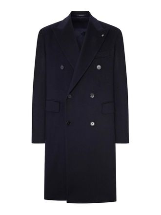 Tagliatore Manteau Au Genou - Bleu