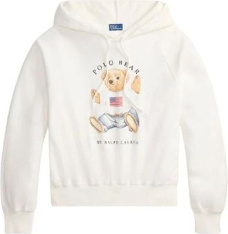 Polo Ralph Lauren Femme, Sweatshirts et sweats &agrave; capuche, Blanc, Taille: 36 FR SweaT-shirts & SweaT-shirts &agrave; capuche