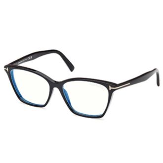 Tom Ford unisex, Accessoires, Noir, Taille: 56 MM Monture optique oeil-de-chat