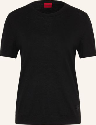 HUGO BOSS Hugo Strickshirt Sessinak schwarz