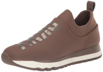 DKNY Damen Low-Top-Sneaker zum Reinschlüpfen, Pilz, 39 EU