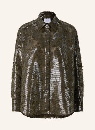 Bogner Bluse Mit Pailletten gruen