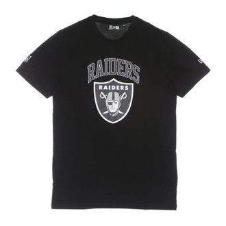New Era Homme, Tops, Noir, Taille: XS T-shirt NFL Team Shadow Noir/Blanc