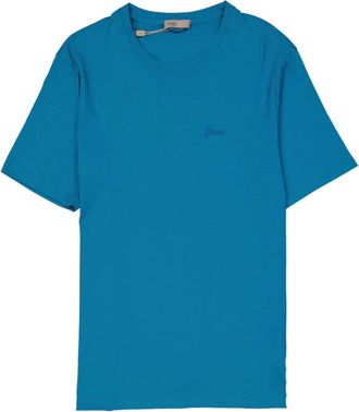 Herno Homme, Tops, Bleu, Taille: L Compact Jersey T-shirt