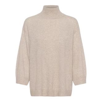 Inwear Femme, Pulls, Beige, Taille: 42 FR Monika Highneck