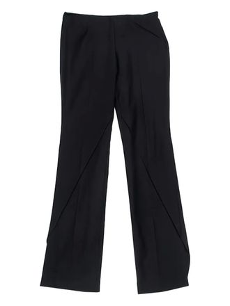 Alexander McQueen pantalon à coutures apparentes - Noir