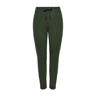 Only Herbst/Winter Viskosemischung Hose - - Trousers - Damen - Gr&uuml;n - S L32