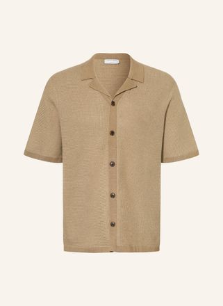 Tiger Of Sweden Strickhemd River T Regular Fit braun