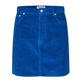 Lollys Laundry Femme, Jupes, Bleu, Taille: 40 FR Jupe Courte Bleu N&eacute;on Mod&egrave;le 25445-2046