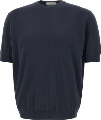 FILIPPO DE LAURENTIIS Homme, Pulls, Bleu, Taille: L Roundneck