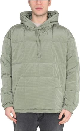 Ienki Ienki Ienki Ienki, Homme, Vestes, Vert, Taille: S Drawstring Hood One Front