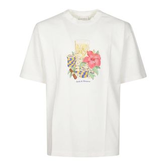 Dr&ocirc;le de Monsieur Homme, Tops, Blanc, Taille: L Hibiscus Club T-Shirt
