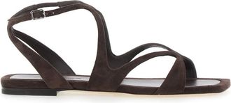 Jimmy Choo London Femme, Chaussures, Brun, Taille: 37 EU Ayla Flat