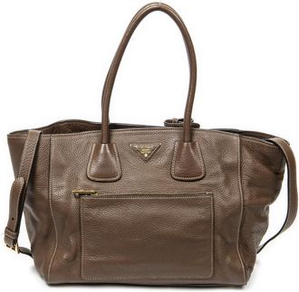 Prada Crossbody Bags - Double Handle Tote - Gr. unisize - in Braun - für Damen