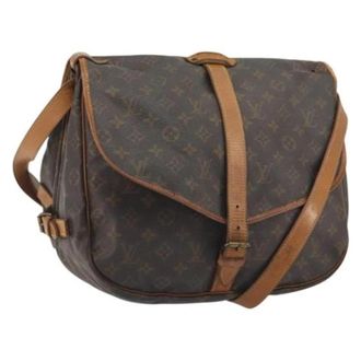 Louis Vuitton Pre-owned Saumur 35 Schultertasche - - Pre-owned - Damen - Braun - ONE SIZE
