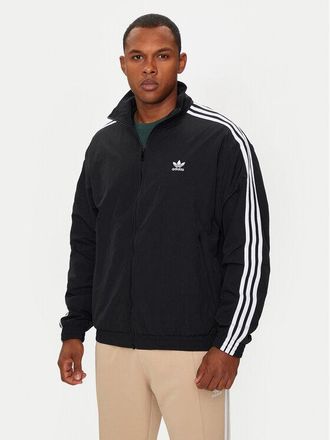 adidas Sweatshirt adicolor Firebird IT2491 Schwarz Loose Fit