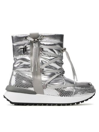 Togoshi Stiefeletten TG-18-07-000394 Silberfarben