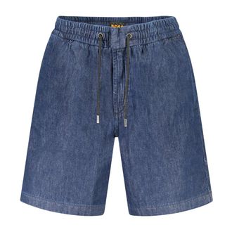 HUGO BOSS Homme, Shorts, Bleu, Taille: W32 Sandrew Shorts