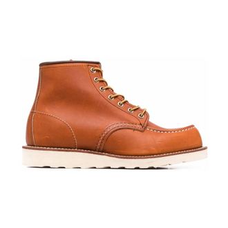 Red Wing Shoes Klassische Moc Lederstiefel - - Shoes - Herren - Braun - 44 EU