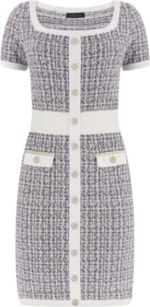 Guess Femme, Robes, Gris, Taille: 40 FR Robe Annabelle