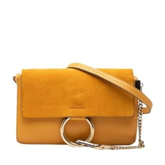 Chlo&eacute; Pre-owned Faye Crossbody - - Pre-owned - Damen - Gelb - ONE SIZE