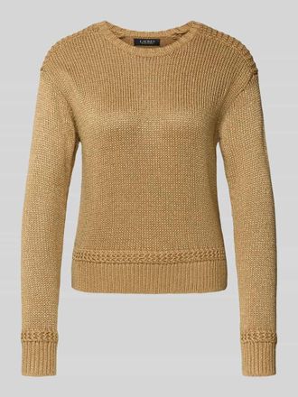 Lauren Ralph Lauren Strickpullover mit Rundhalsausschnitt Modell FASHMETTE