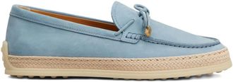 Tod's Tods Loafer - Flat Shoes Clear Blue - Gr. 37,5 (EU) - in Blau - f&uuml;r Damen