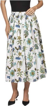 Fay Femme, Jupes, Multicolore, Taille: 46 FR Gonna Lunga