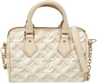 Louis Vuitton Sac Mini en Toile Pre-owned - Femme - Pre-owned - Beige - Taille: ONE Size