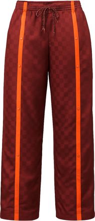 Puma x Rihanna Fenty Woven Front Tearaway Damen Trackpants in Burgunderrot