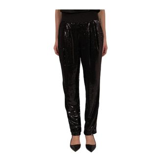 P.A.R.O.S.H. Tapered Hosen - - Trousers - Damen - Schwarzk - M