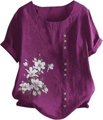 Generic Offre De Haut F&ecirc;Te Chemisier Satin Femme Leopard Tee Shirts Long Ete Viscose Pull Noel Humour Chemise Western Mariniere Manches Courtes Bleu T Shirts 