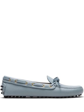 Car Shoe mocassins en cuir grainé - Bleu