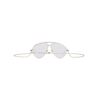 Gucci Sonnenbrille - - Accessories - Damen - Wei&szlig; - ONE SIZE