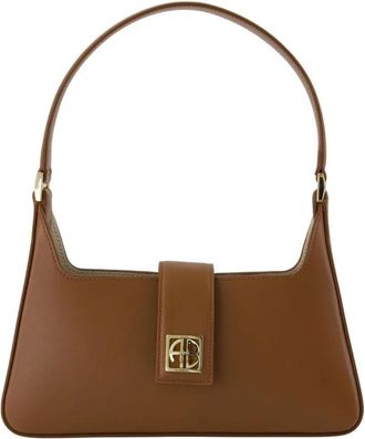 Anine Bing Hobo Bags - Lou Shoulder Bag - Leather - Brown - Gr. unisize - in Braun - für Damen