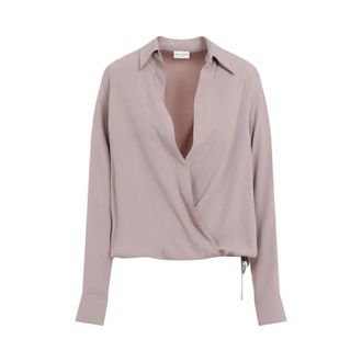 Dries Van Noten Cedal Wickelbluse - - Blouses & Shirts - Damen - Lila - S