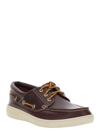 Timberland Mens Loafers Portofino Pier Bordeaux Leather