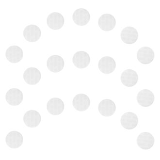 BESPORTBLE 100 St&uuml;ck Selbstklebende Druckdichtungen f&uuml;r Vorratsgl&auml;ser 27mm Langlebige Flaschendichtungen f&uuml;r Einmachgl&auml;ser und Kosmetikbeh&auml;lter Vielseitige Siche