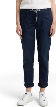 Tom Tailor Damen 1046691 Relaxed Fit Tapered Hose, 10668-Sky Captain Blue, 46W / 28L