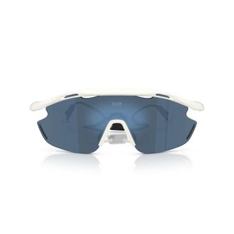 Moncler Lunettes de soleil Q74002 - Homme - Accessoires - Blanc - Taille: 41 MM