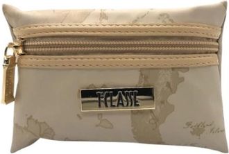 Alviero Martini 1A Classe Necessaire mit Schl&uuml;sselanh&auml;nger - - Bags - Damen - Beige - ONE SIZE